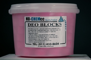 Toilet Cleaning Products | Deo Blocks | Nu-Chem | Nu-Chem CC